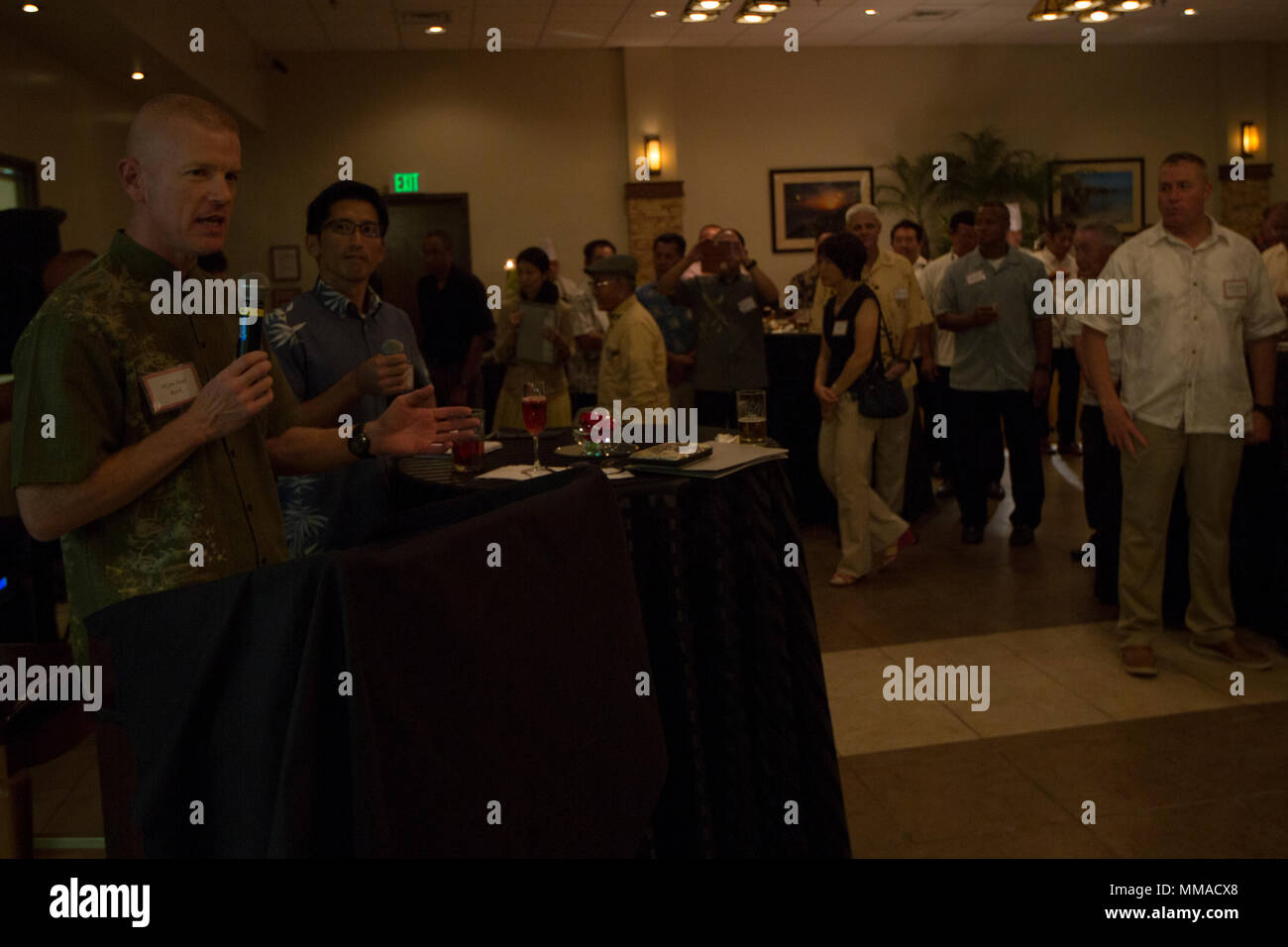 CAMP COURTNEY, OKINAWA, Japan— Brig. Gen. Paul Rock Jr. gives his ...