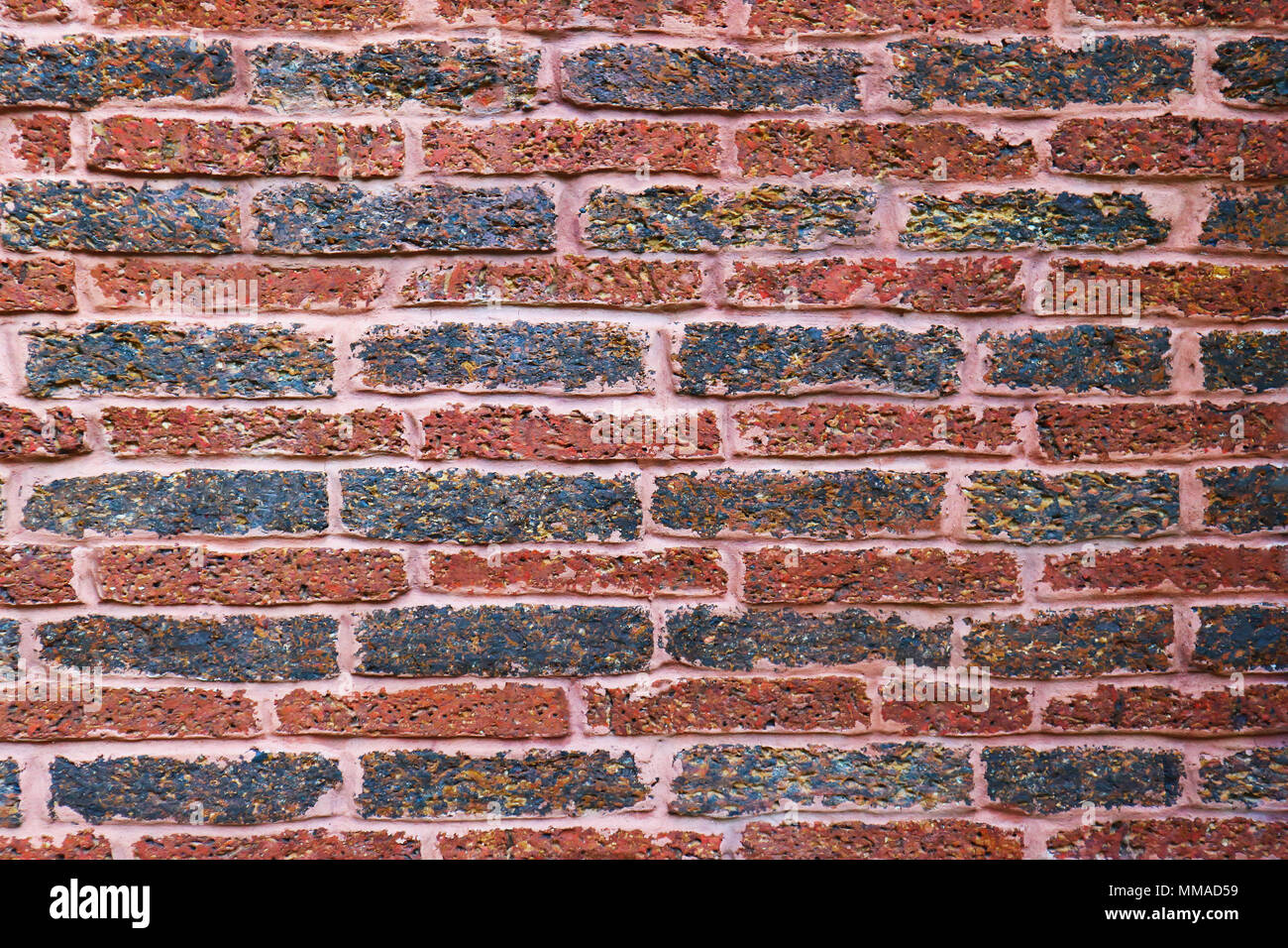 Colorful Brick Wall Background Stock Photo - Alamy