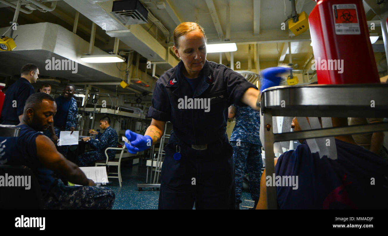 MAYPORT, Fla. (Oct. 02, 2017) Hospital Corpsman 1st Class Jennifer Rand ...