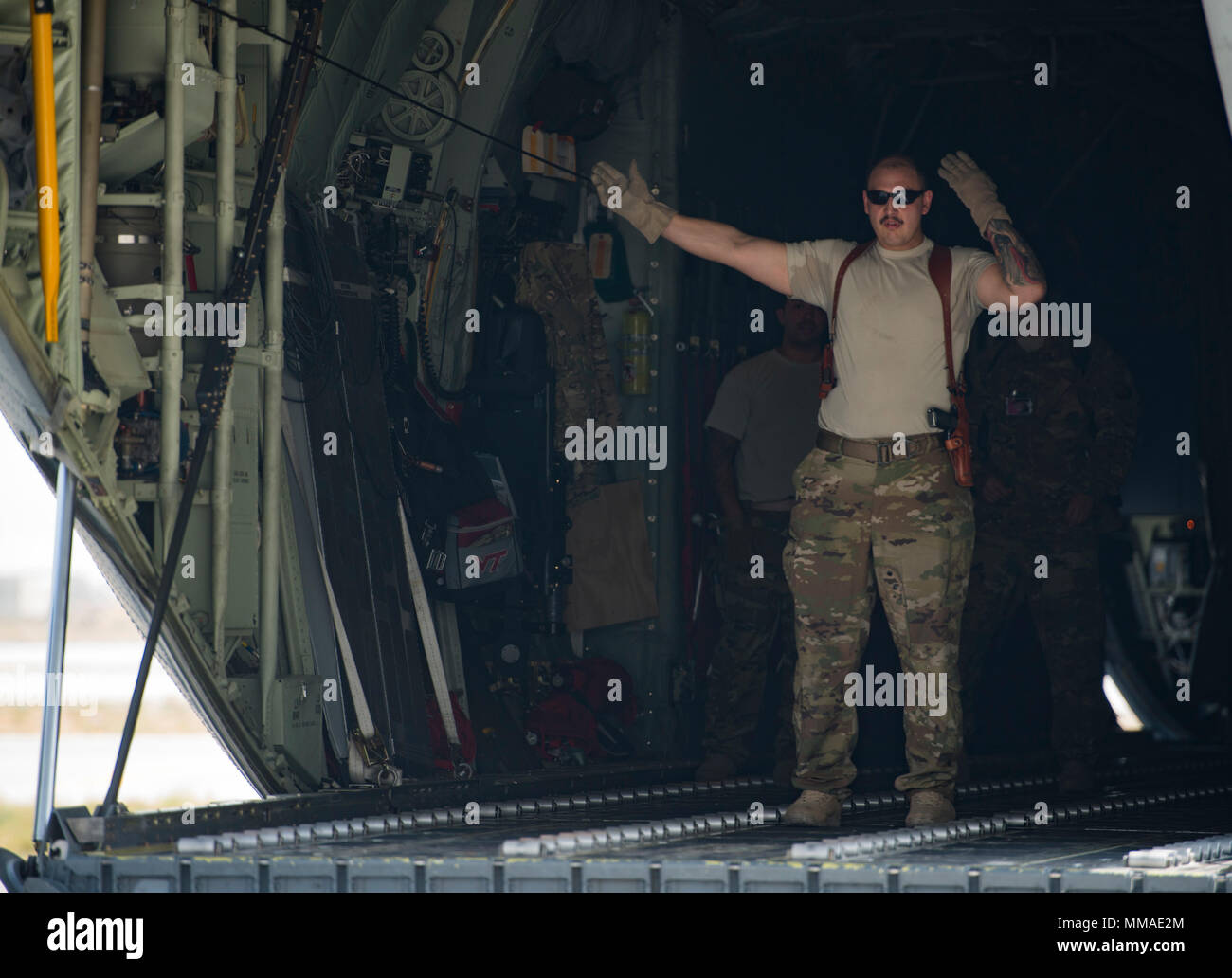 Airman 1st Class Alex Douglas, a 774th Expeditionary Airlift Squadron ...