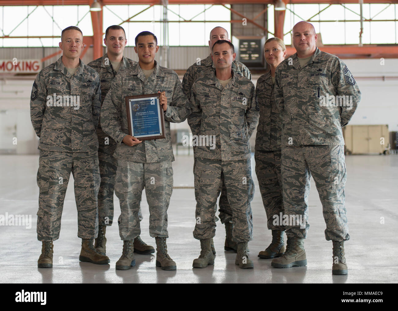 Staff Sgt. Gregory Perez, 49th Aircraft Maintenance Squadron avionics ...