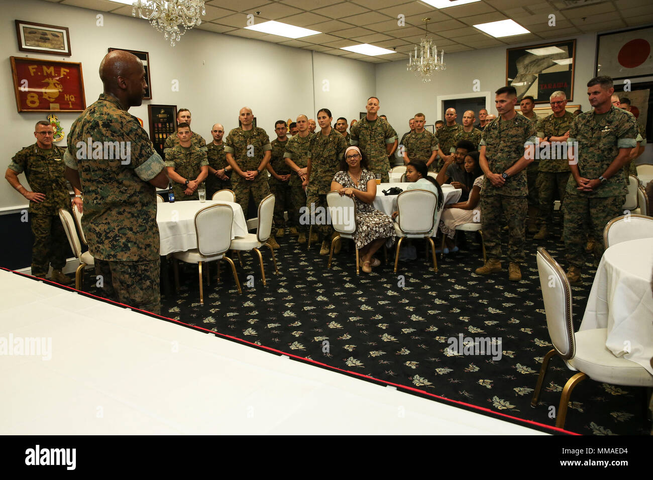 U.S. Marine Corps LtCol James A. Ryans, with II Marine Expeditionary ...