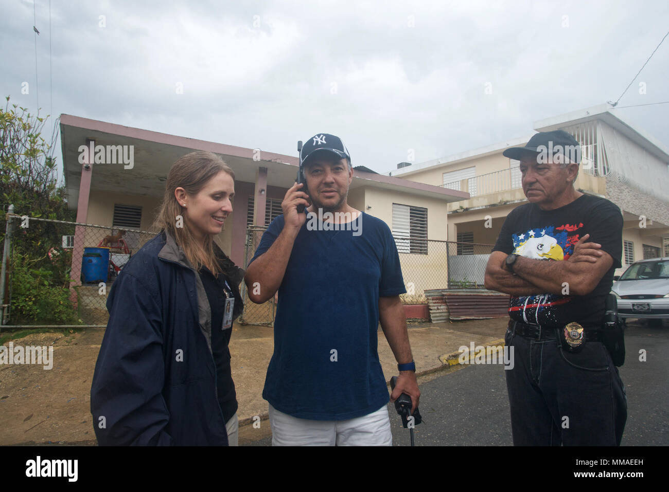 Satellite photo of maria hurricane hi-res stock photography and images ...