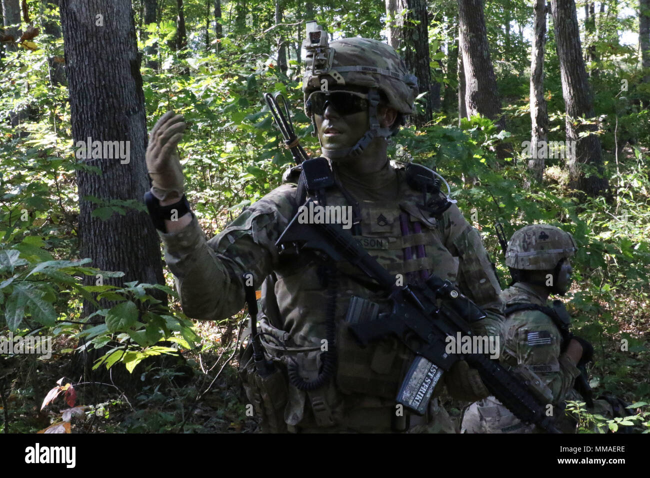 Staff Sgt. Christopher Erickson, an infantryman assigned to Company C ...