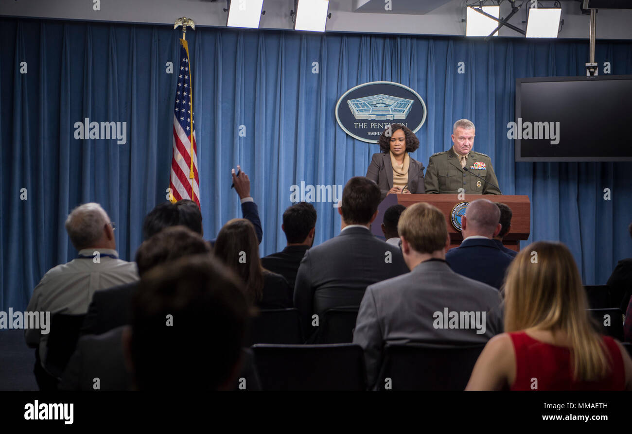 Pentagon chief spokesperson Dana W. White and Joint Staff director Lt ...