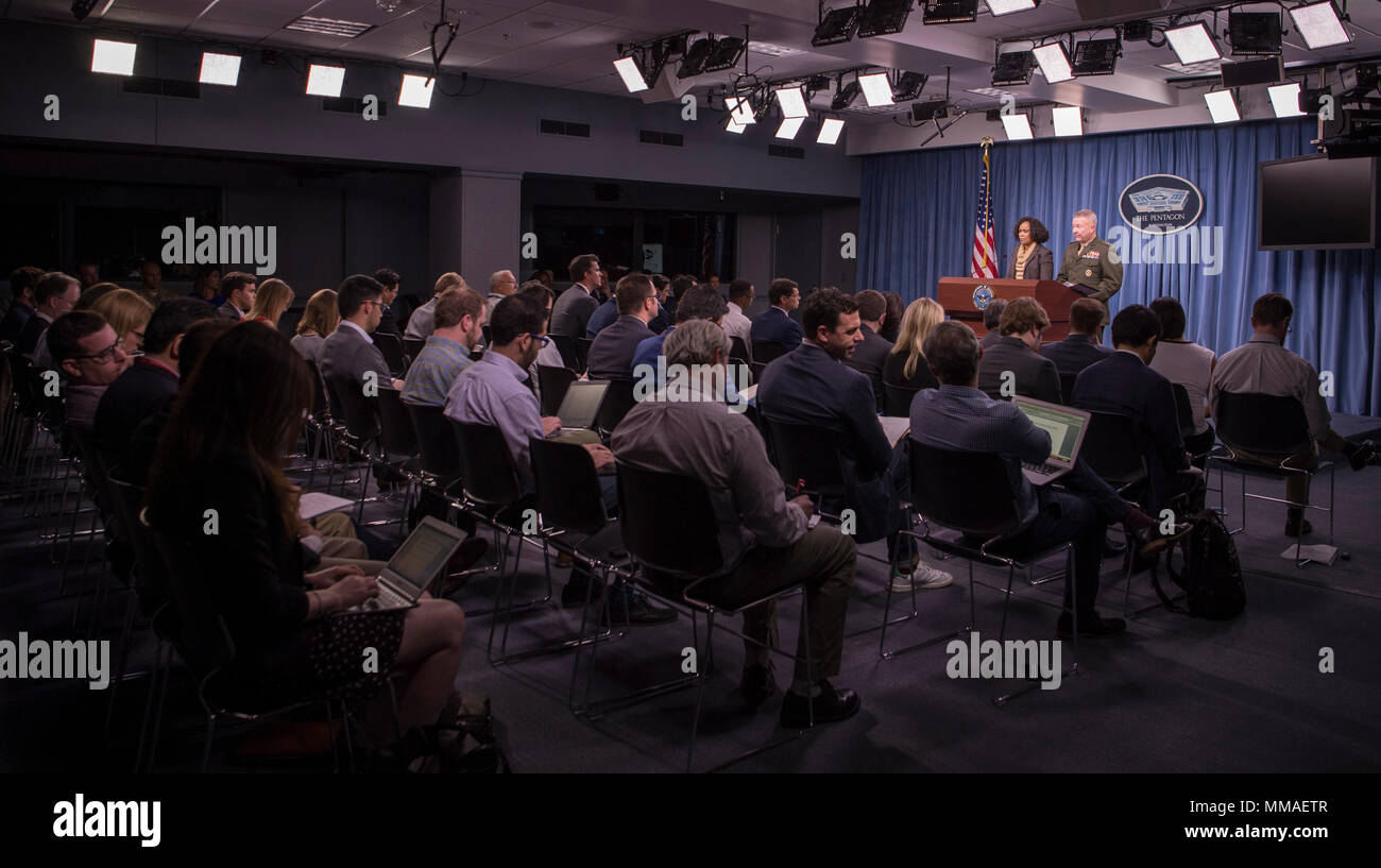 Pentagon chief spokesperson Dana W. White and Joint Staff director Lt ...