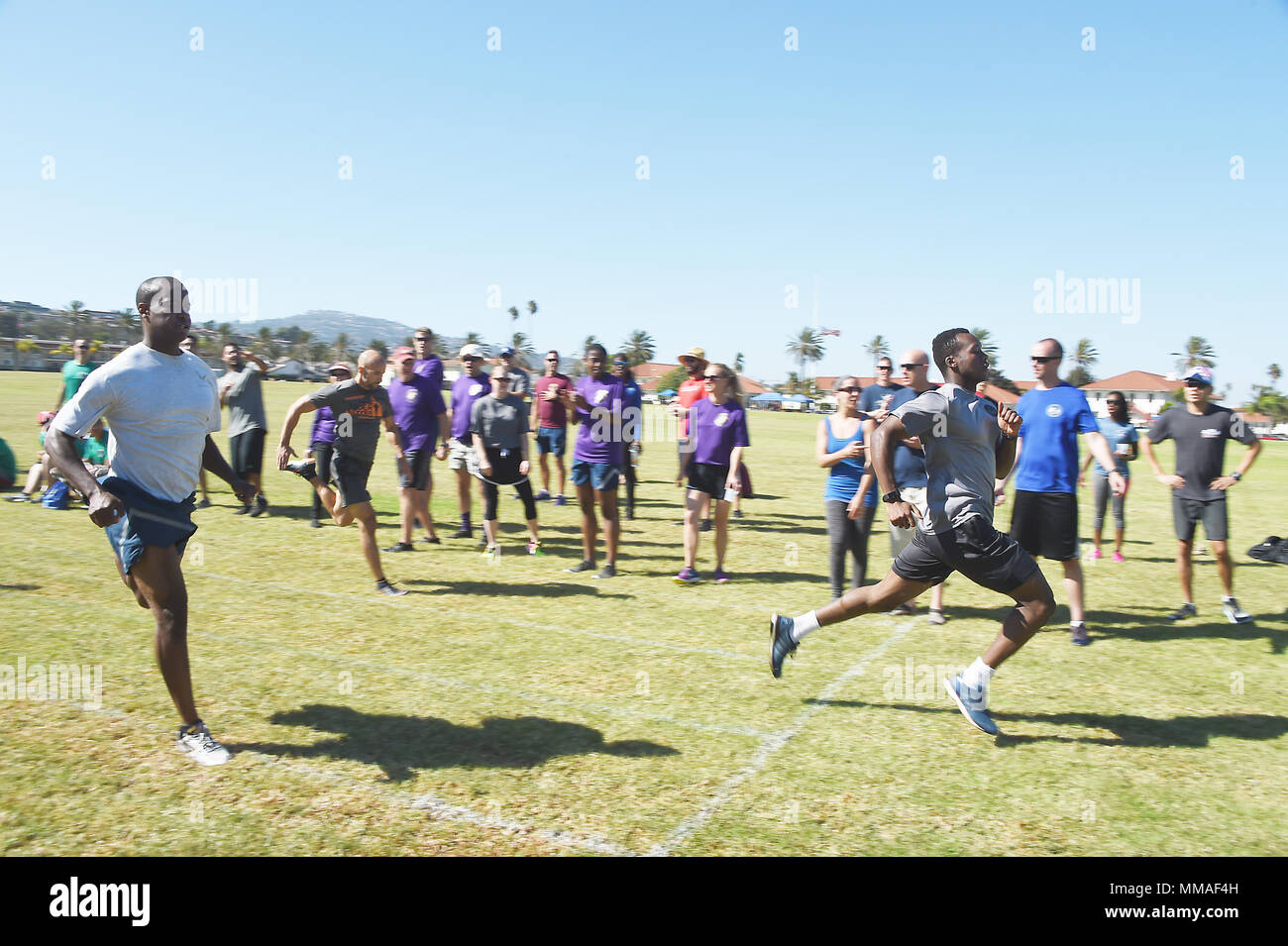 1st Lt. Teddy Oteba, SMC/MC, won the men's 100 meter dash. Military and ...