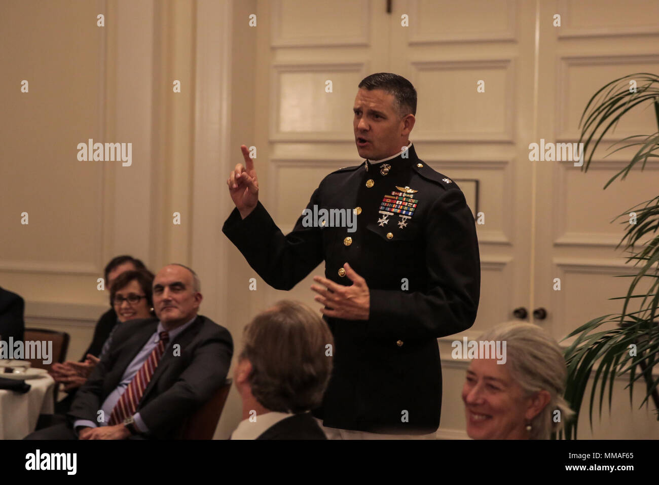 Lt. Col. Gary Thompson, commanding officer of Combat Logistics ...