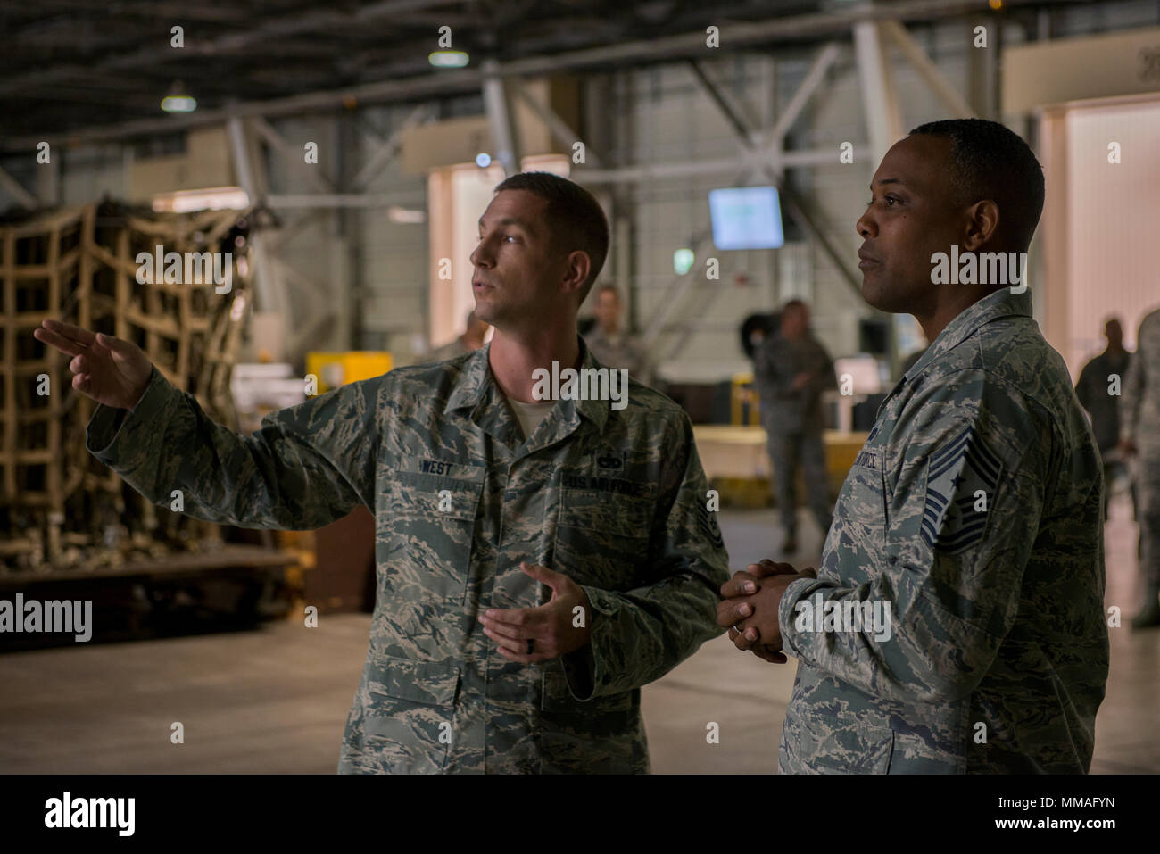 Chief Master Sgt. Anthony W. Johnson, Pacific Air Forces command chief ...