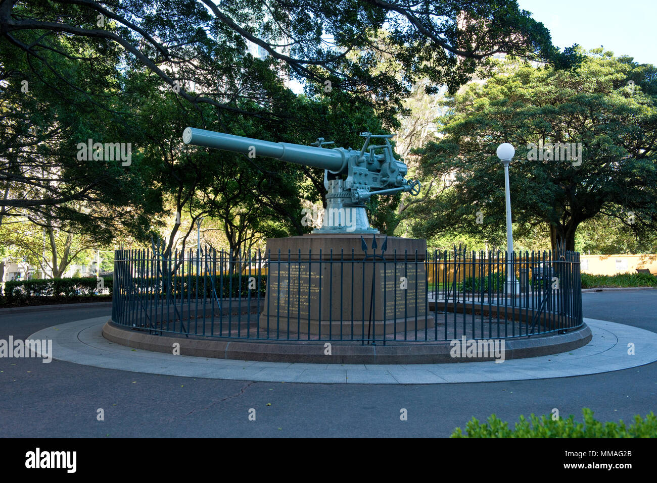 German Battle Cruiser SMS Emden. Deck naval gun commemoration. At south ...