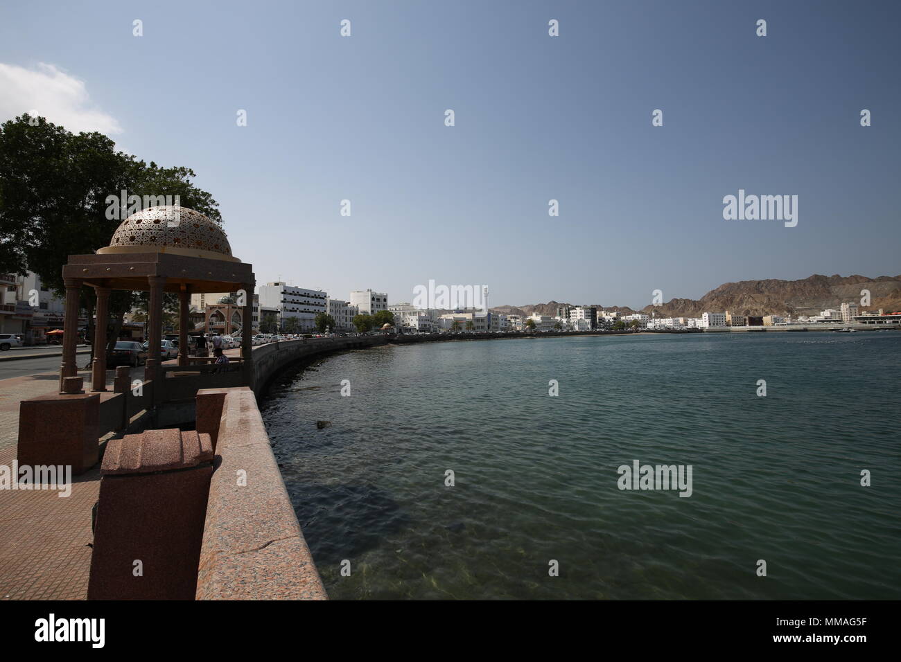 Port Sultan Qaboos - Al Lawati Mosque - Muscat - Sultanate of Oman ...