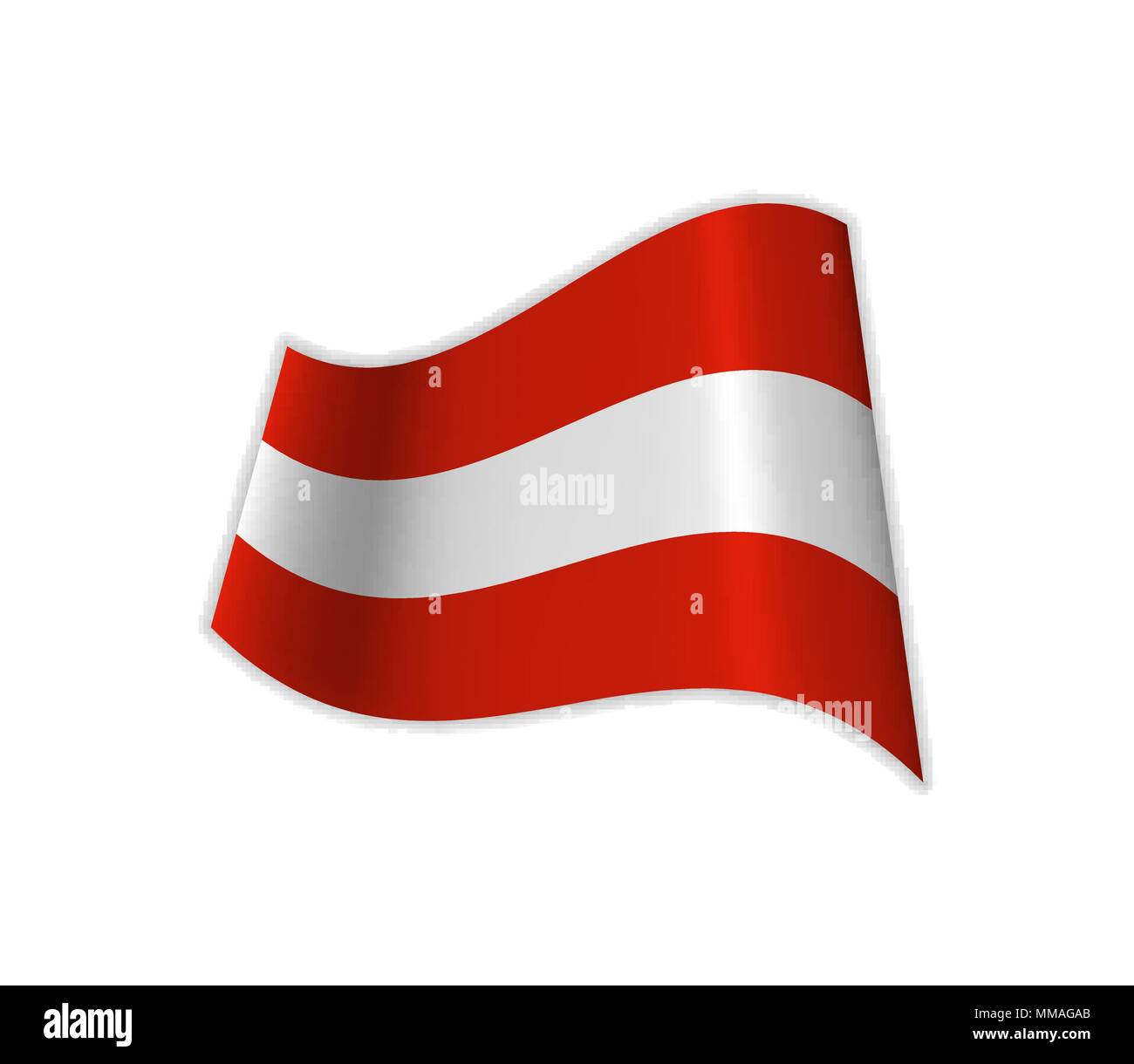 Flag of Austria is red and white Stock Vector Image & Art - Alamy