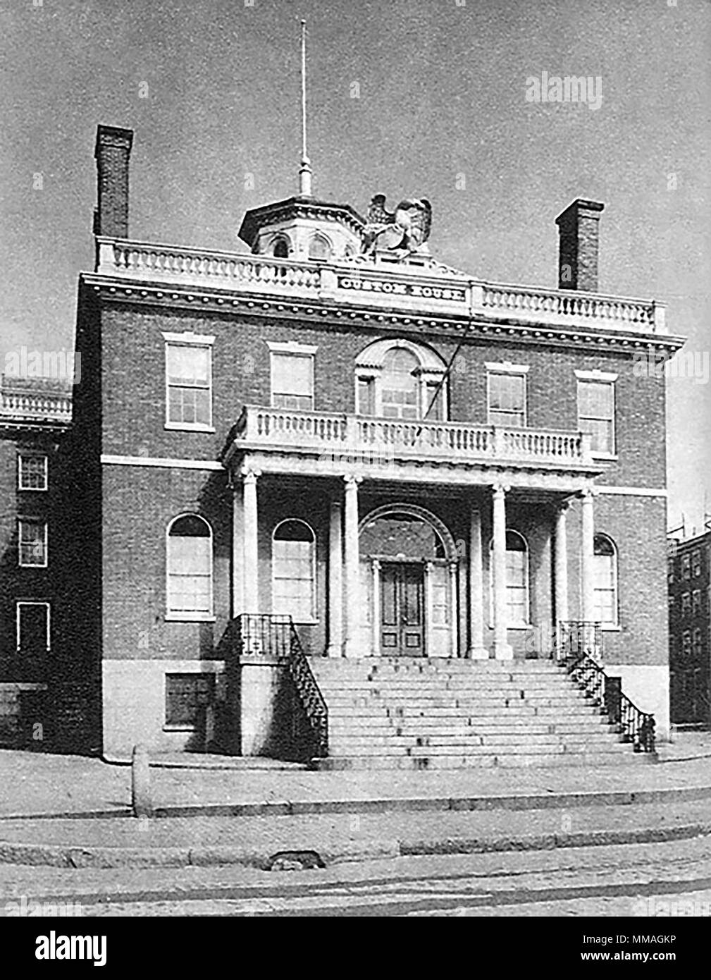 Custom House. Boston. 1920 Stock Photo - Alamy