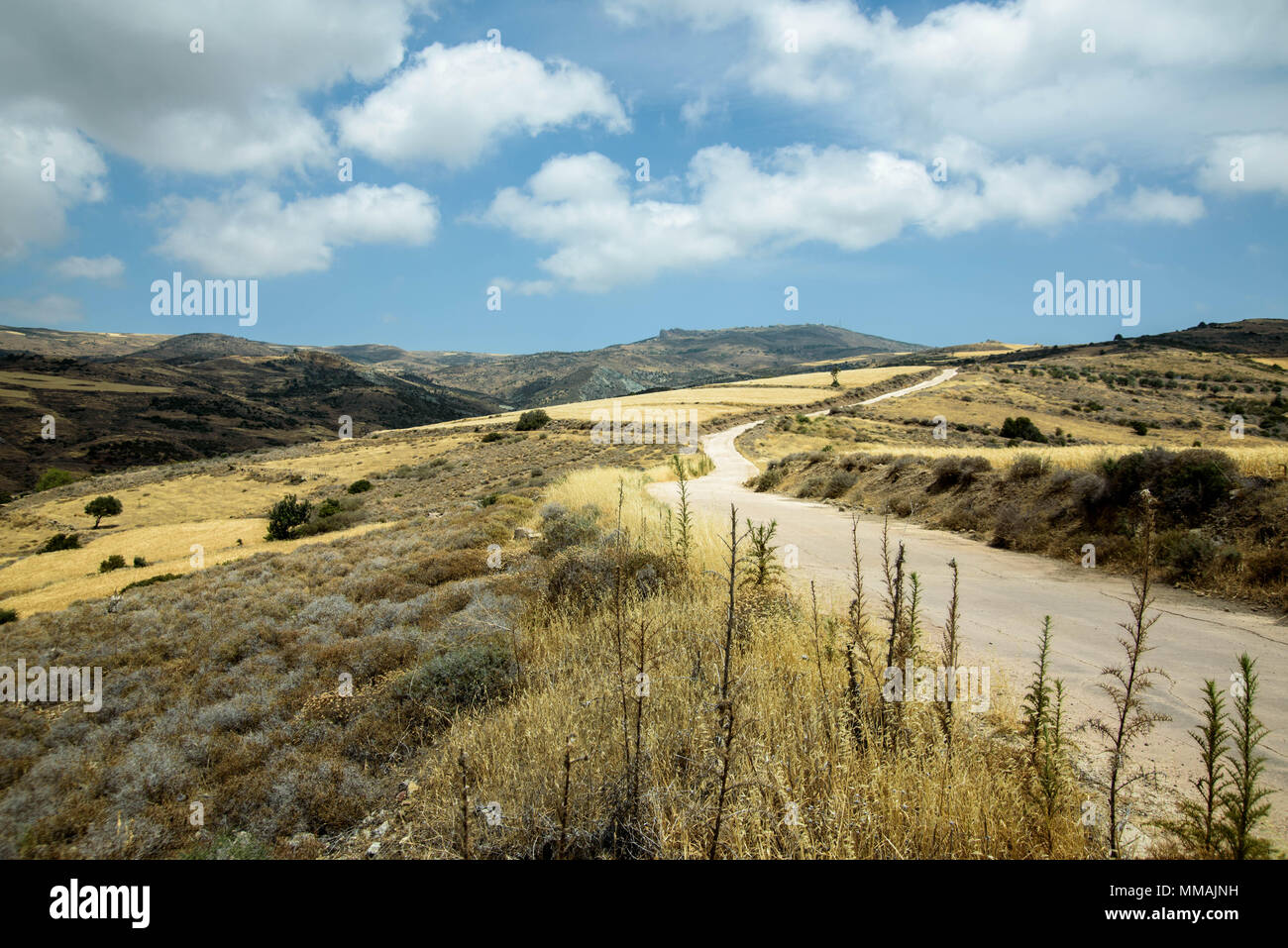 Old country road in the mountains Stock Photo - Alamy