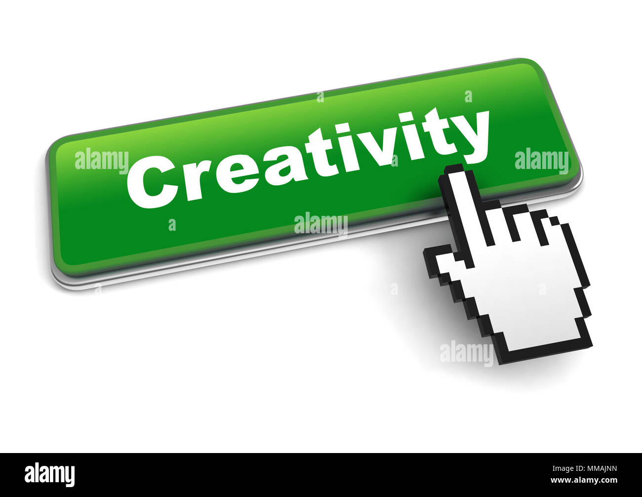 creativity concept 3d illustration isolated Stock Photo - Alamy