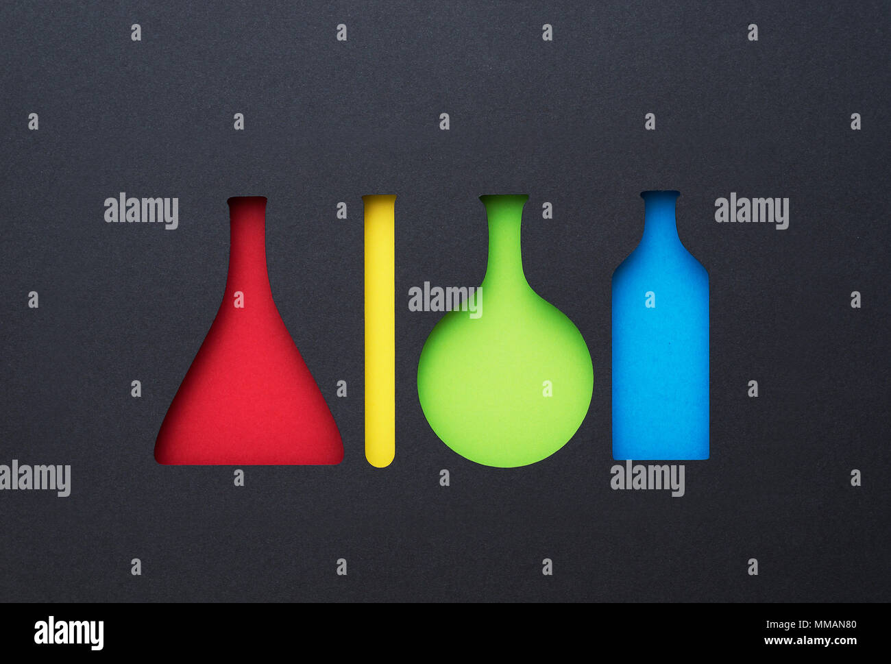 Chemistry experiment concept Stock Photo - Alamy