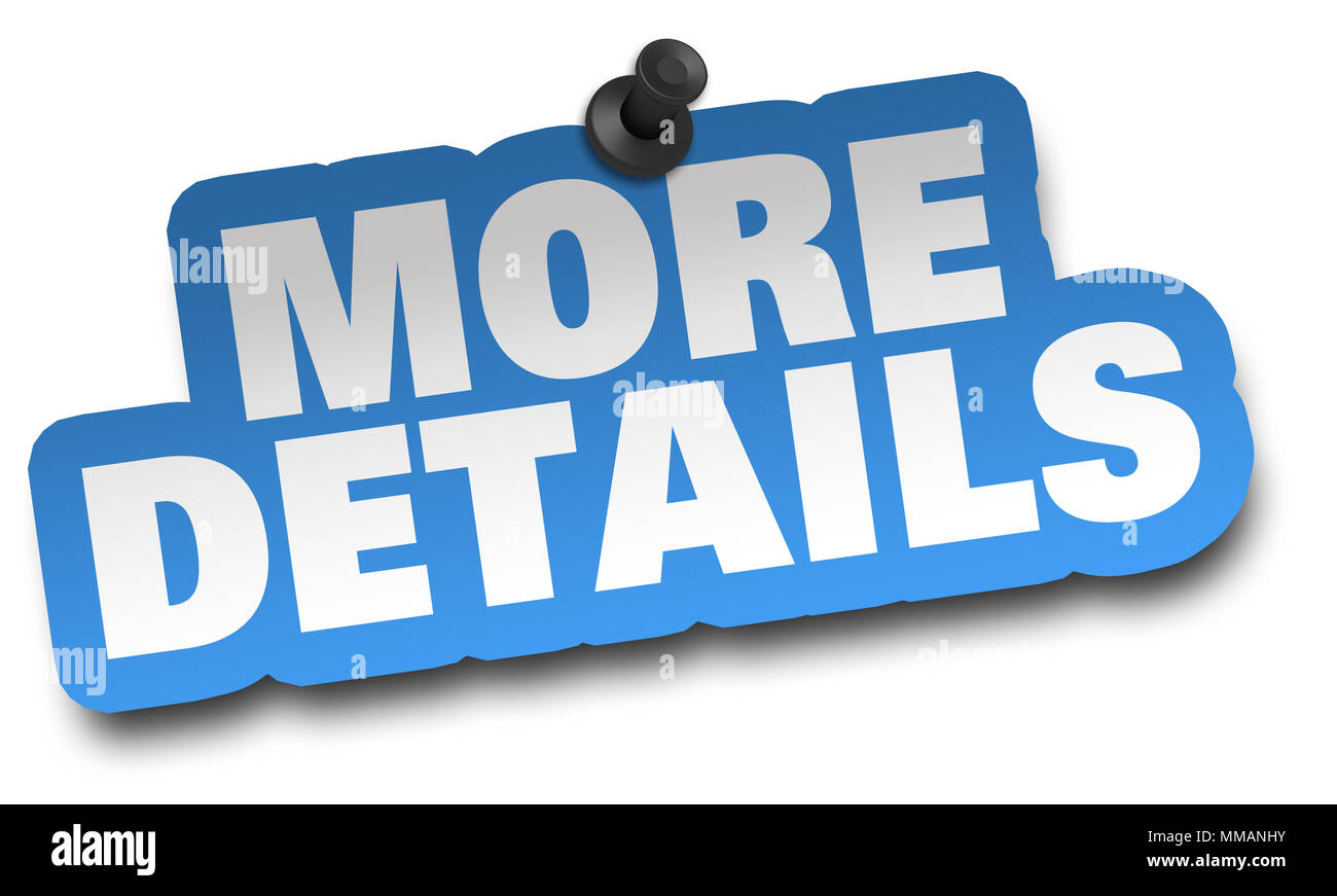 Information details Cut Out Stock Images & Pictures - Alamy