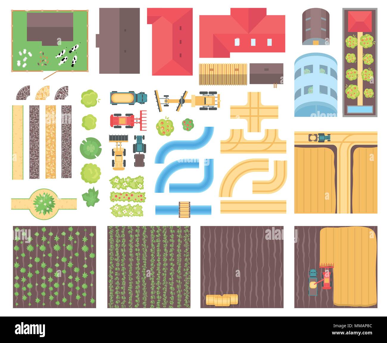 River Bed Background Stock Vector Images - Alamy