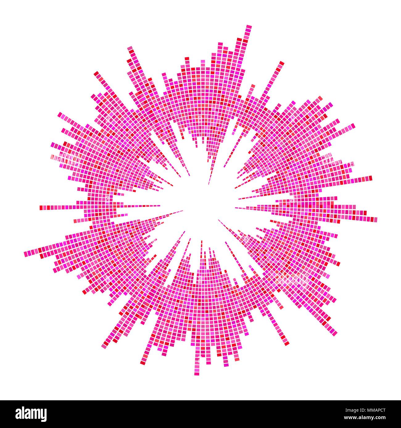 Round graphic equalizer hi-res stock photography and images - Alamy