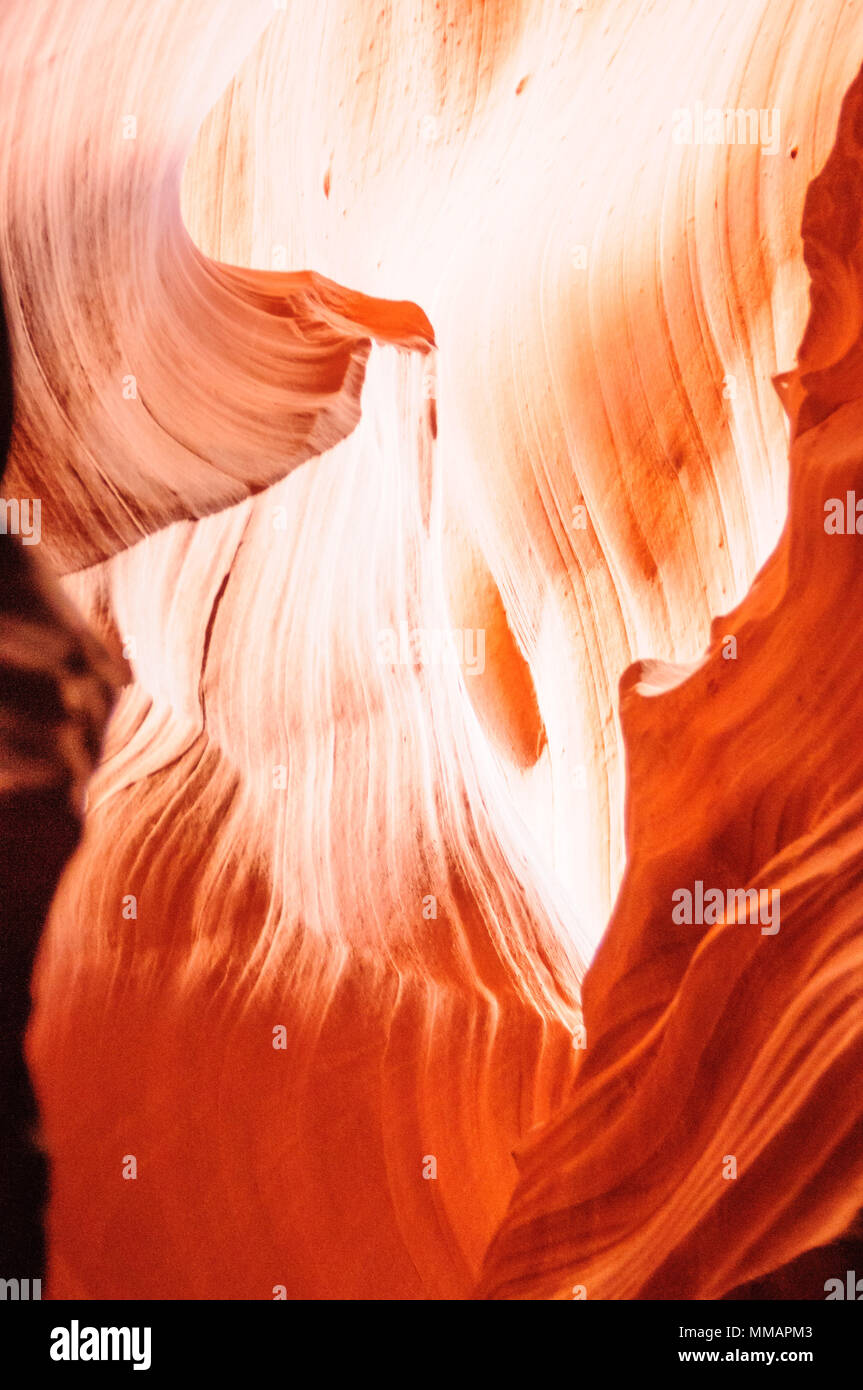 Red Rocks of Antelope Canyon Stock Photo - Alamy