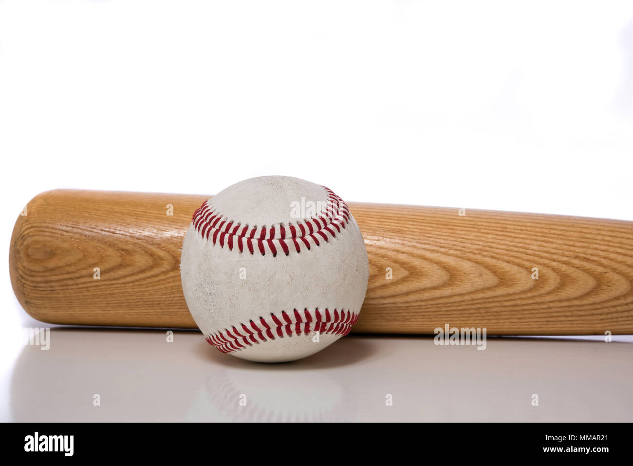 Ball on bat hi-res stock photography and images - Alamy