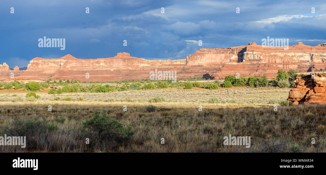 Sunset at the Needles Stock Photo - Alamy
