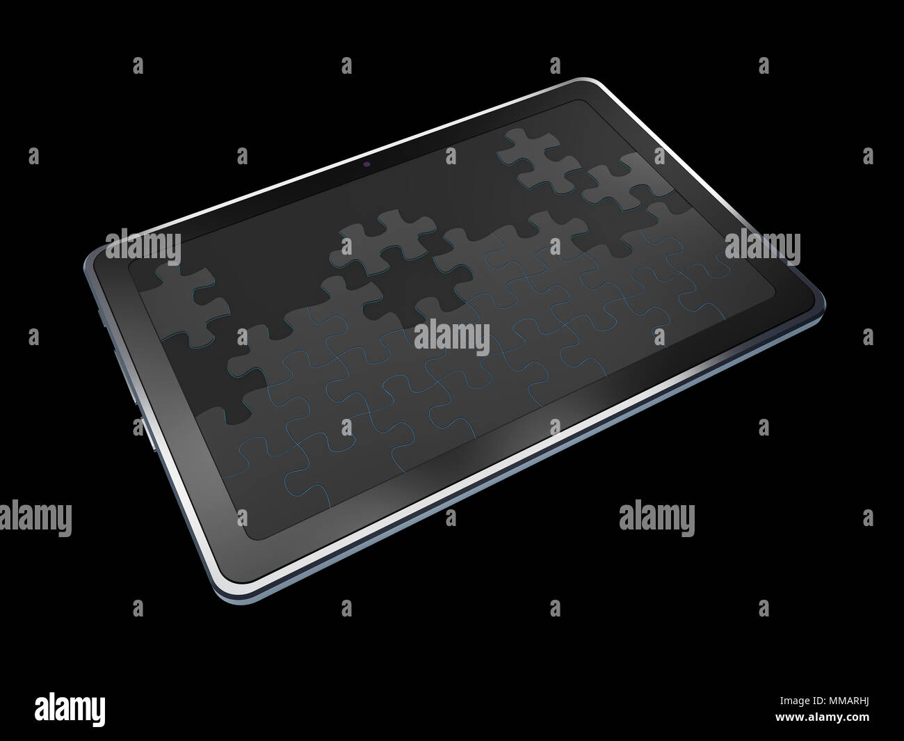 New concept development of a modular touchscreen smartphone. 3d ...