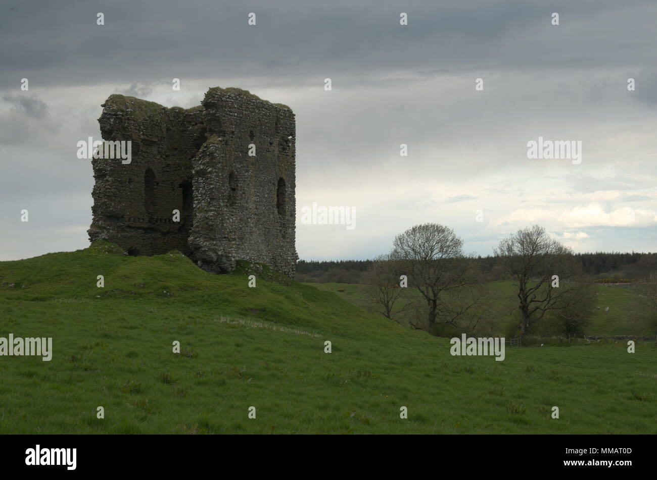 Moylough Castle in Galway Stock Photo - Alamy