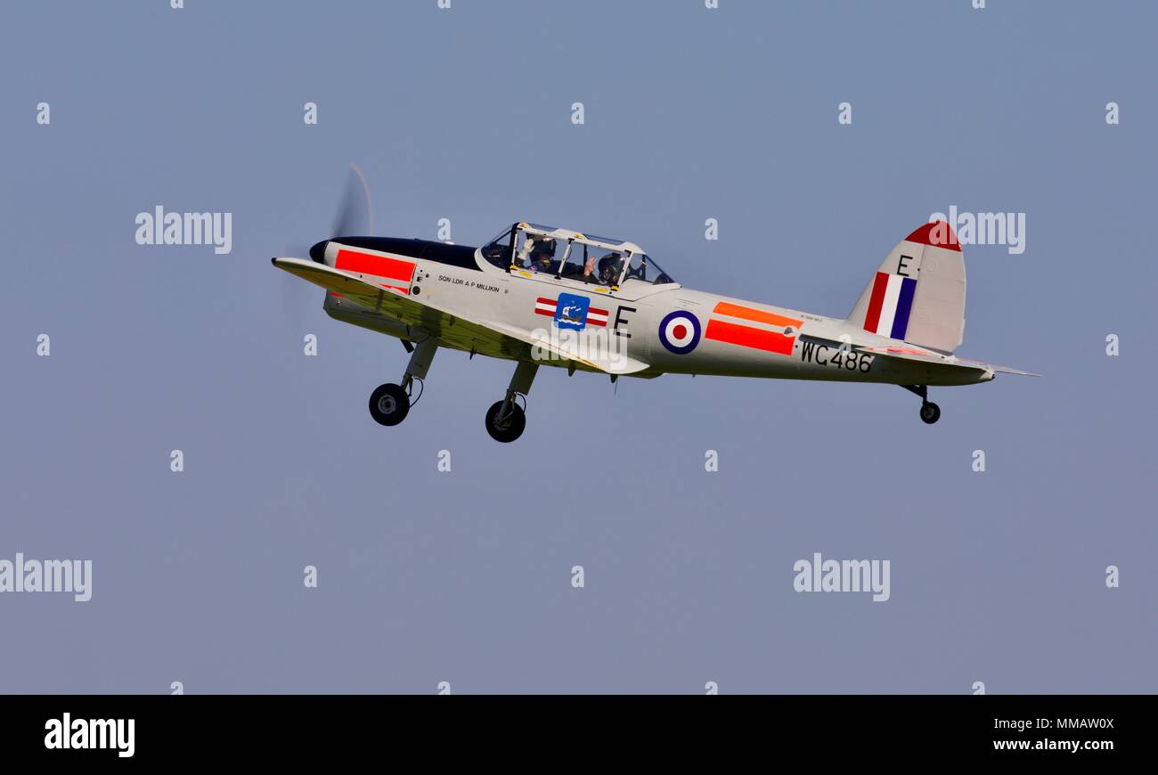 de Havilland Canada Chipmunk T.10 (WC486) part of the RAF Memorial ...