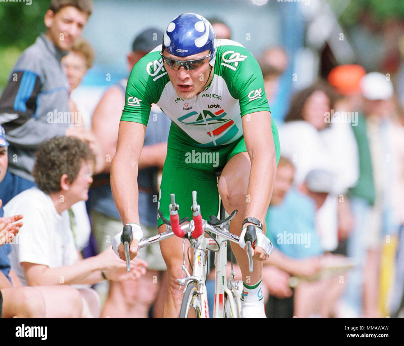 Cycling: Futuroscope, France , 1.7.2000 Tour de France Prologue Time ...