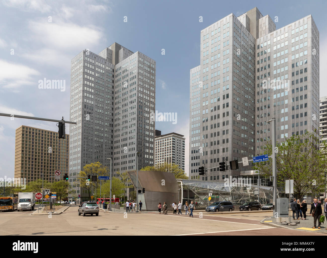 Gateway Center, Pittsburgh, PA Stock Photo - Alamy