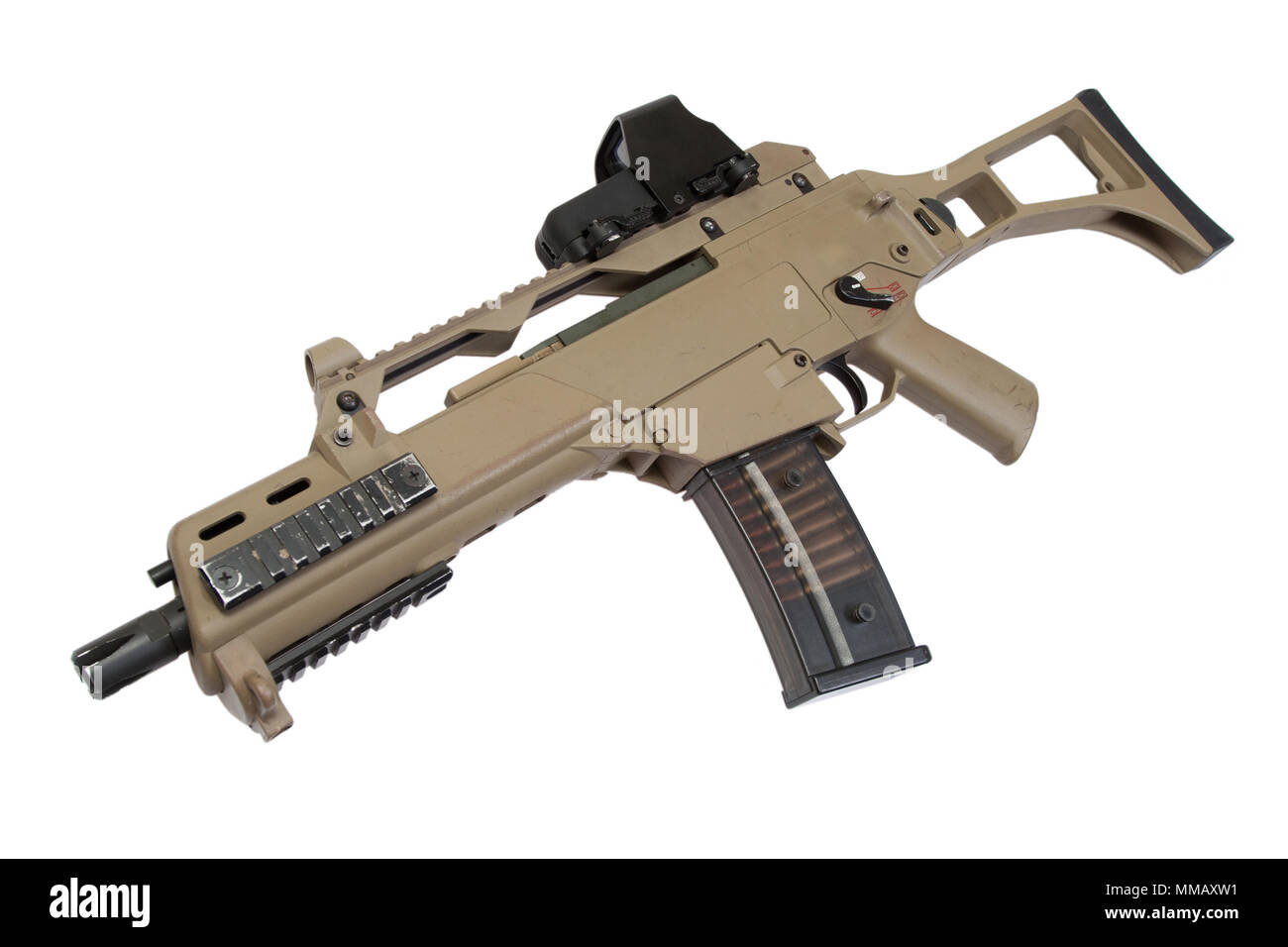A modern assault rifle hi-res stock photography and images - Alamy