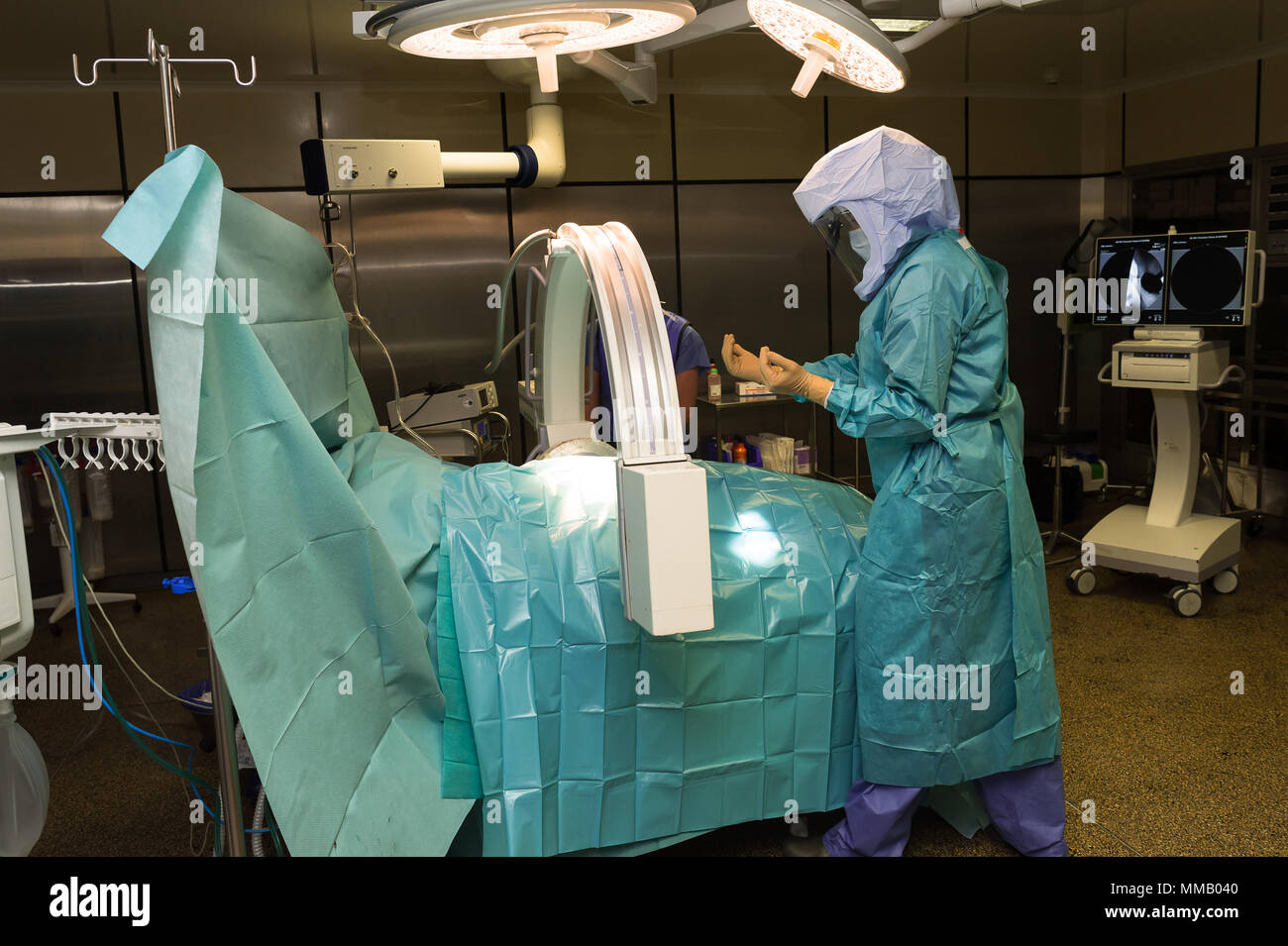 HIP PROSTHESIS, SURGERY Stock Photo - Alamy