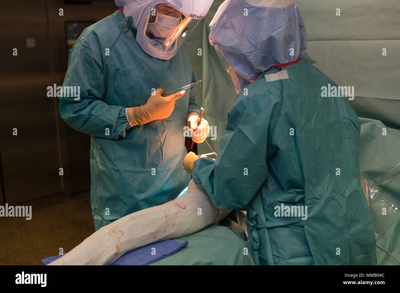 HIP PROSTHESIS, SURGERY Stock Photo - Alamy