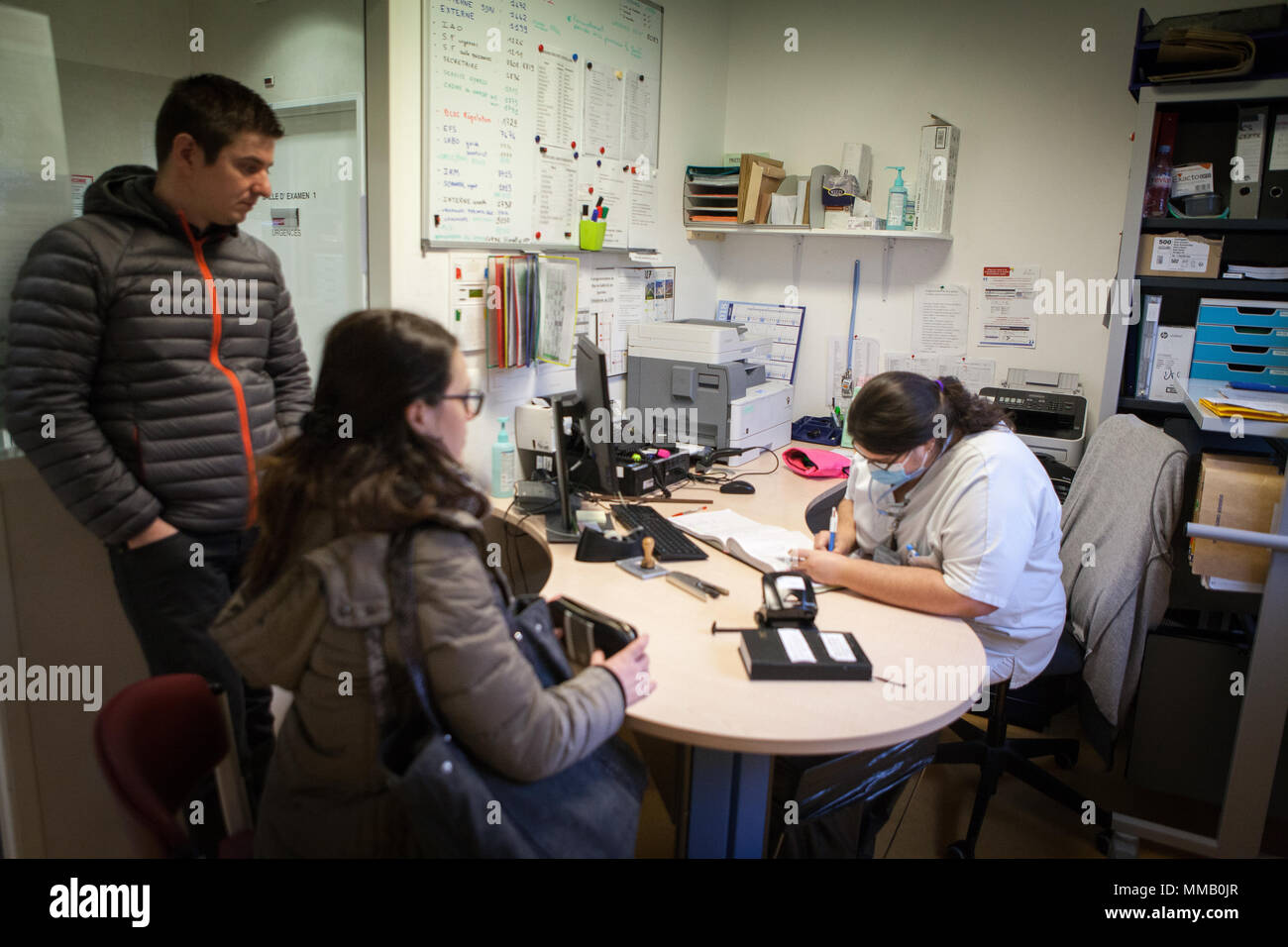 Receiving wards hi-res stock photography and images - Alamy