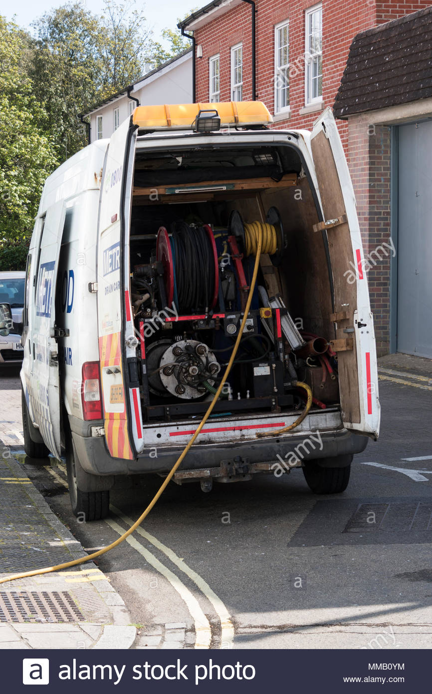 Plumbing Van High Resolution Stock Photography and Images - Alamy