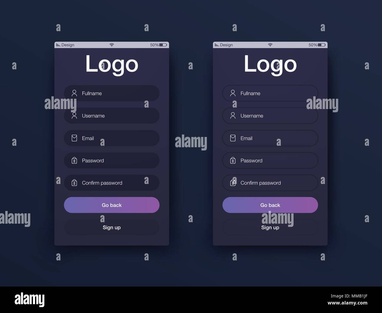 Vector Illustration of screens and web concept Stock Vector Image & Art ...