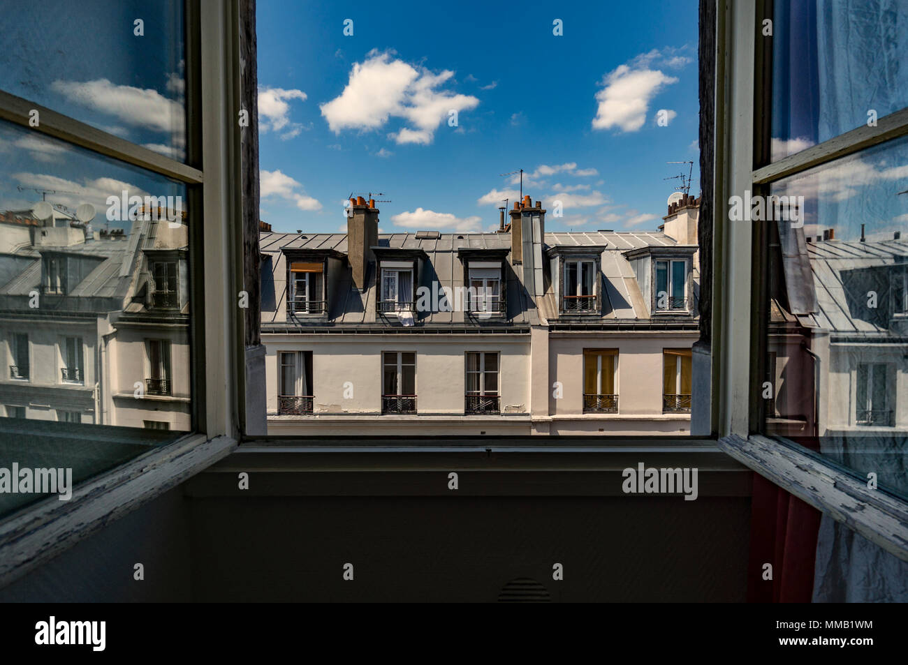 Street view from hotel window hi-res stock photography and images - Alamy