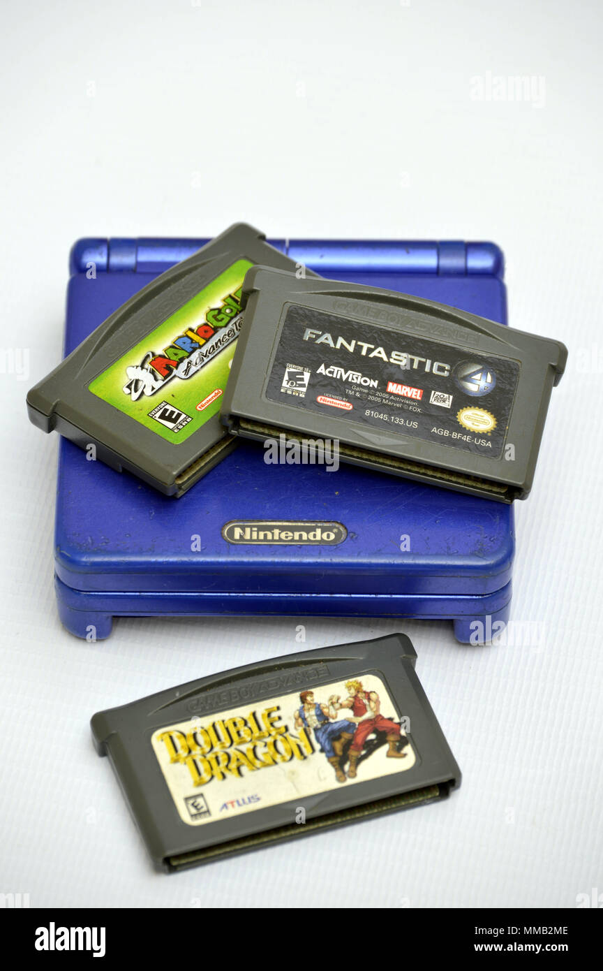 Nintendo game boy console Stock Photo - Alamy