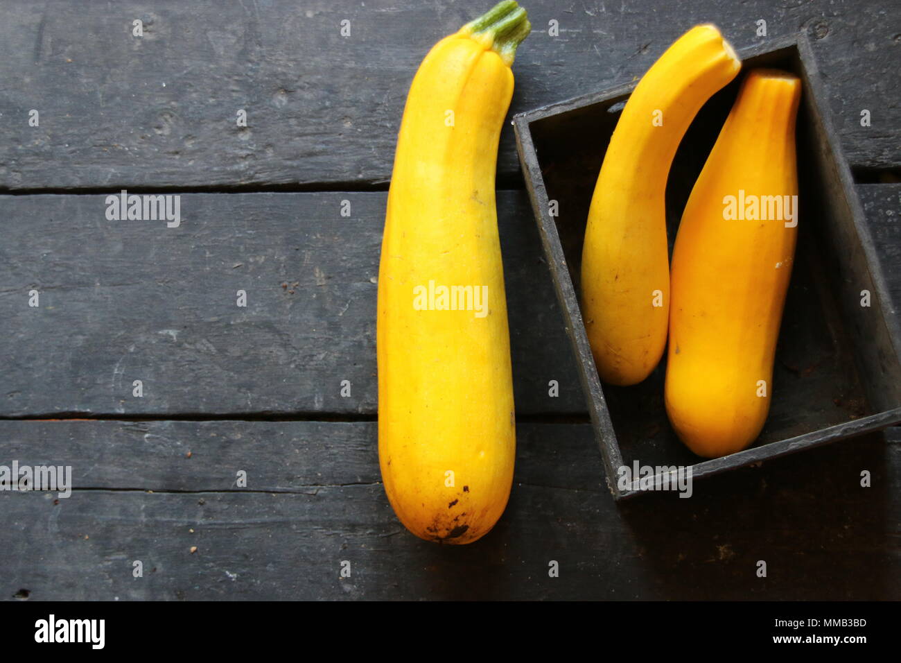 Raw Organic Yellow Zucchini Stock Photo - Alamy