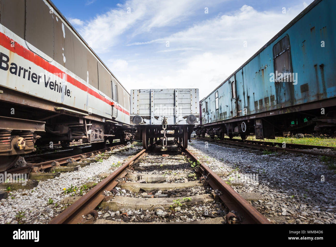 Old british railway train hi-res stock photography and images - Alamy