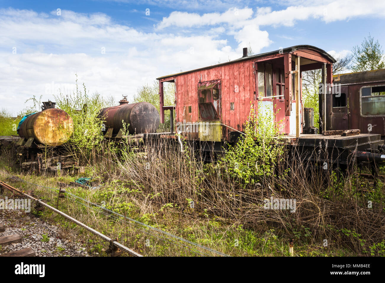 Old train midlands railway hi-res stock photography and images - Alamy