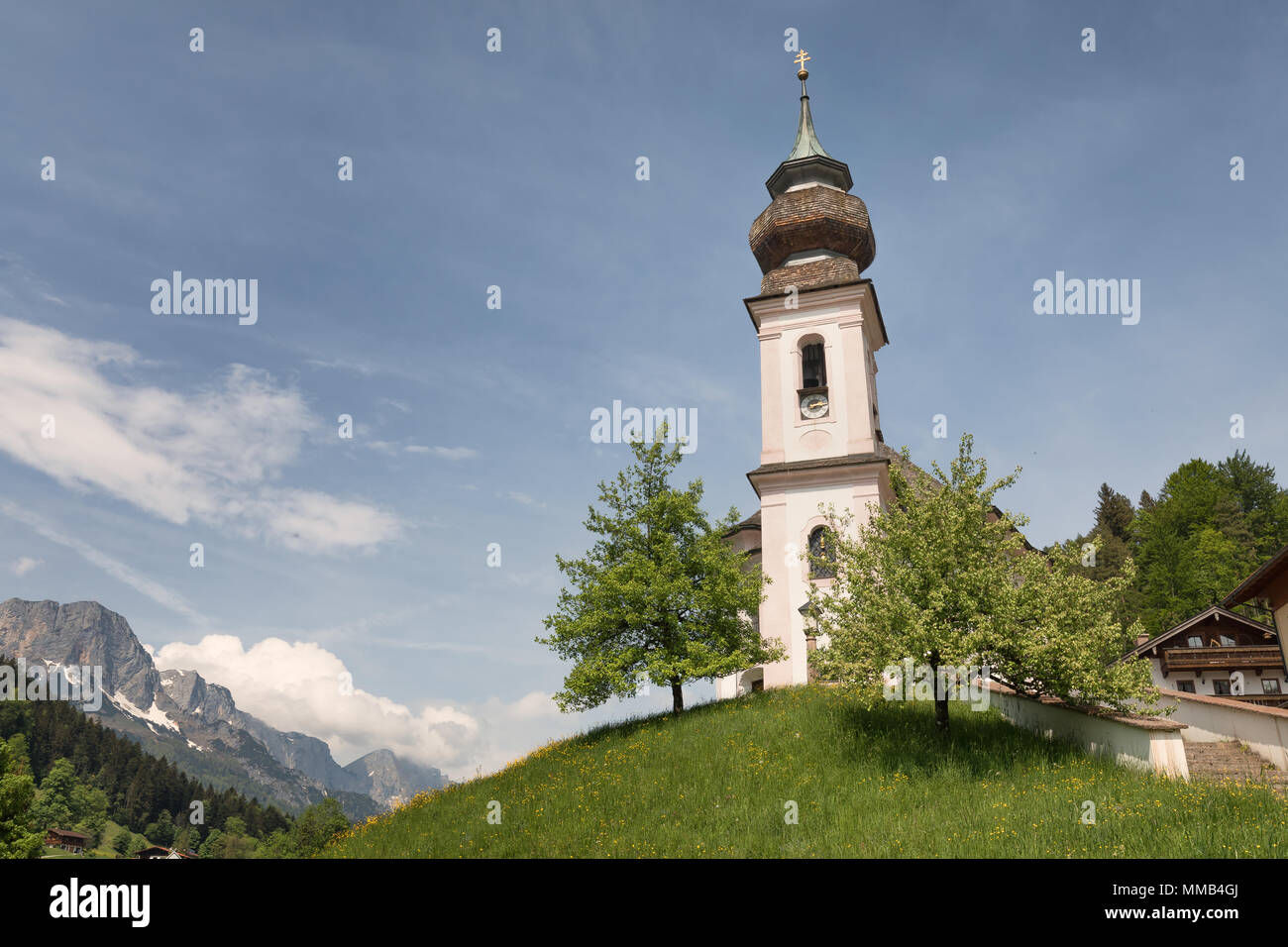 Wallfahrtskirche Maria Gern Stock Photo - Alamy