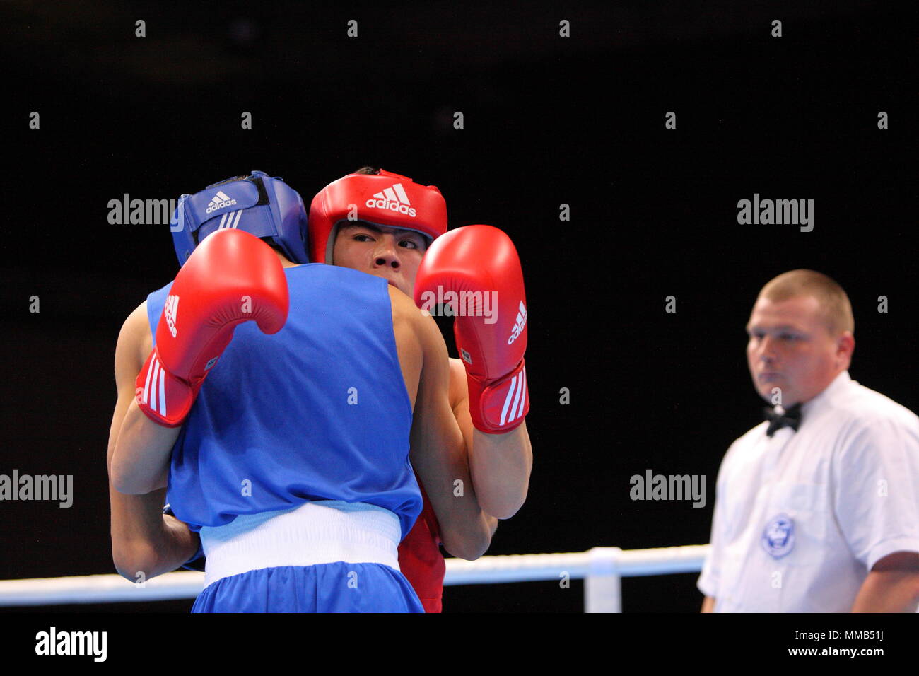 UK Sport - London 2012 Olympic test event Boxing, Pahlavon Hojiyev (UZB ...