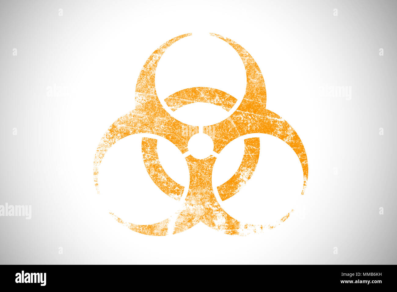 Biochemical Bio hazard industrial sign logo symbol of danger Stock ...