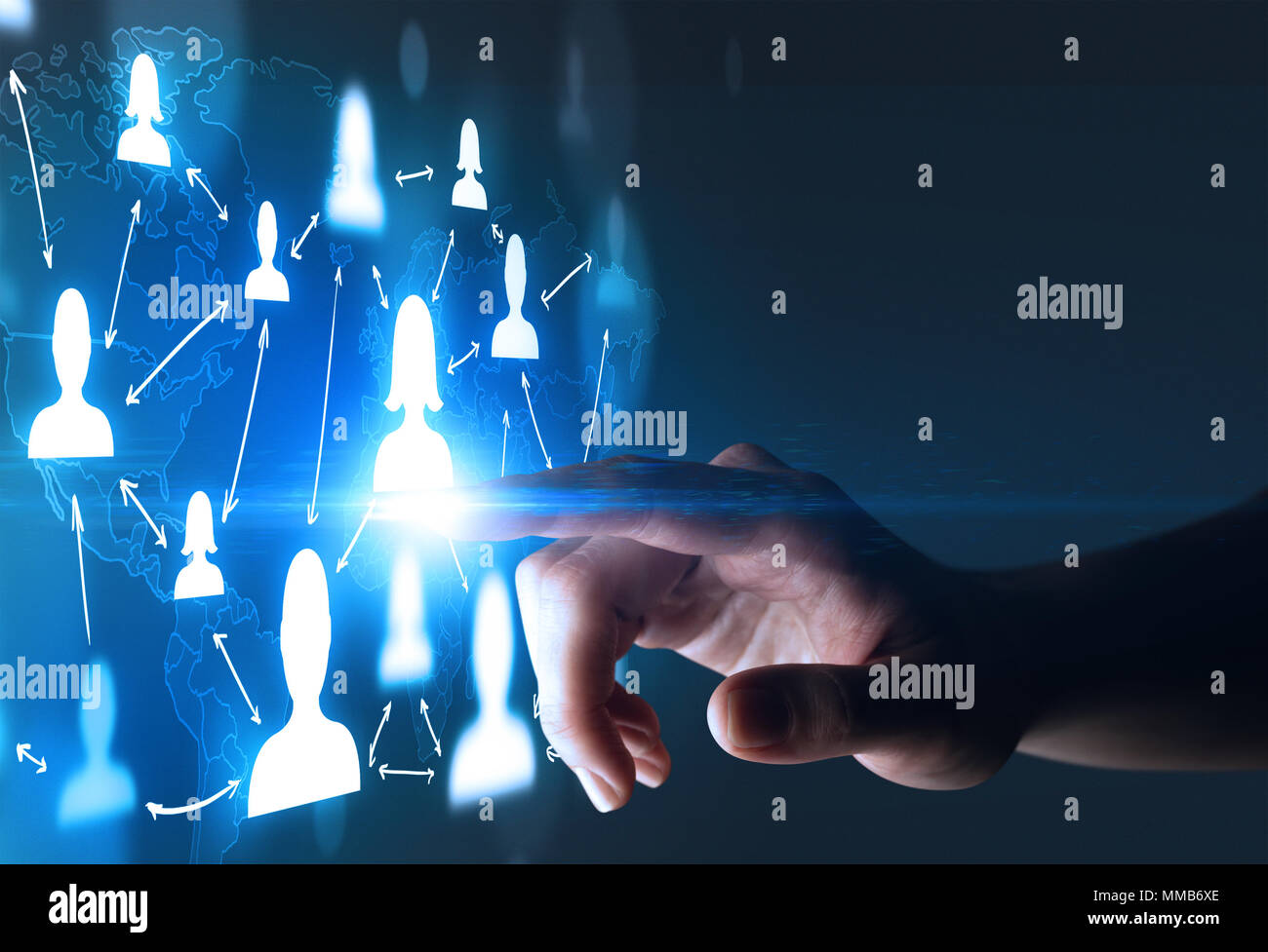 World map background people portraits hi-res stock photography and ...