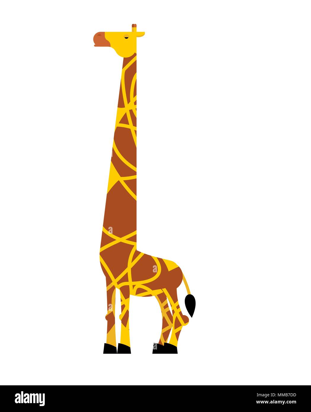 Giraffe head detail Cut Out Stock Images & Pictures - Alamy
