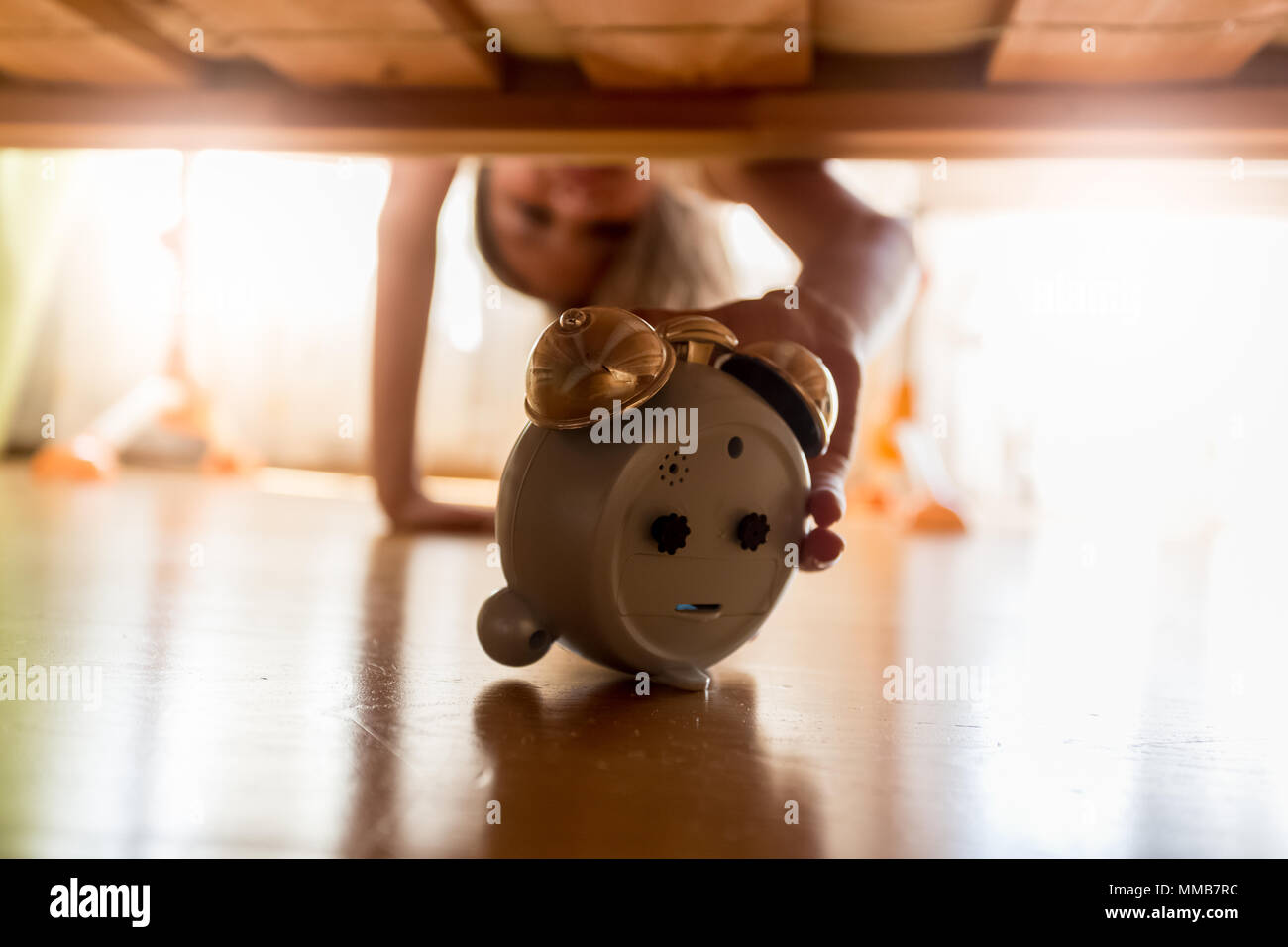 Hiding underneath bed hi-res stock photography and images - Alamy