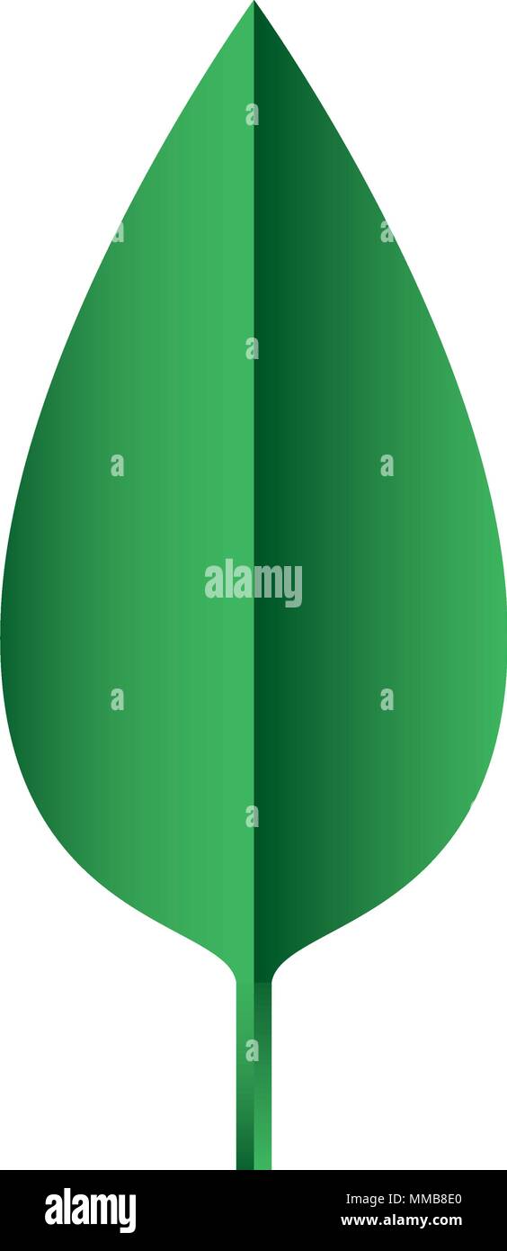 leaf single decorative icon Stock Vector Image & Art - Alamy