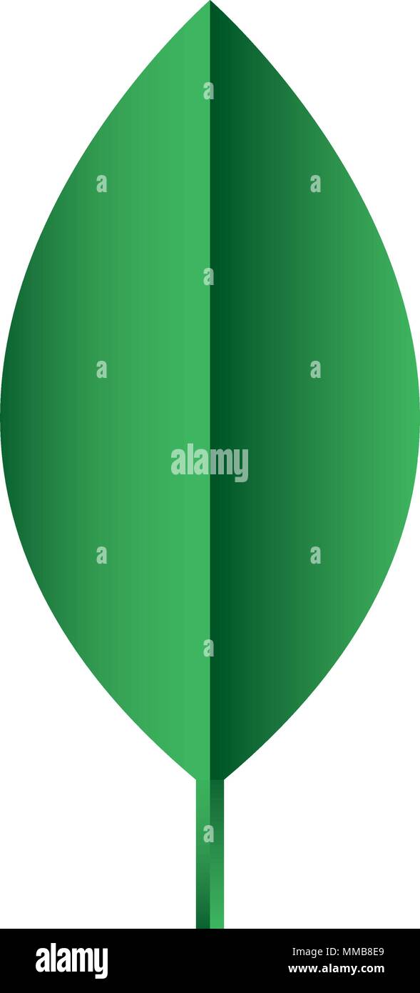 leaf single decorative icon Stock Vector Image & Art - Alamy